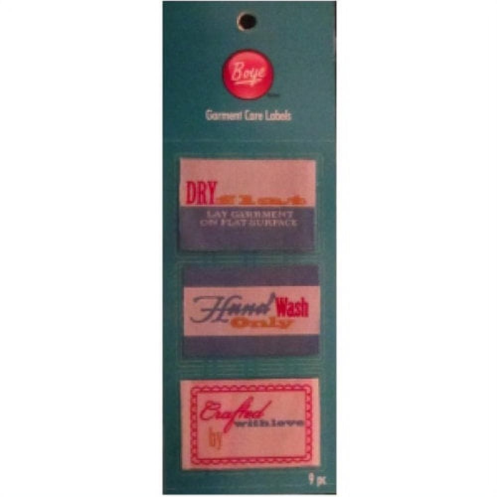 Boye Care Label Set, 9 Piece - Walmart.com