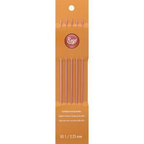 Boye Double Point Aluminum Knitting Needles 7 inch Size 1 6307-1 (3 ...