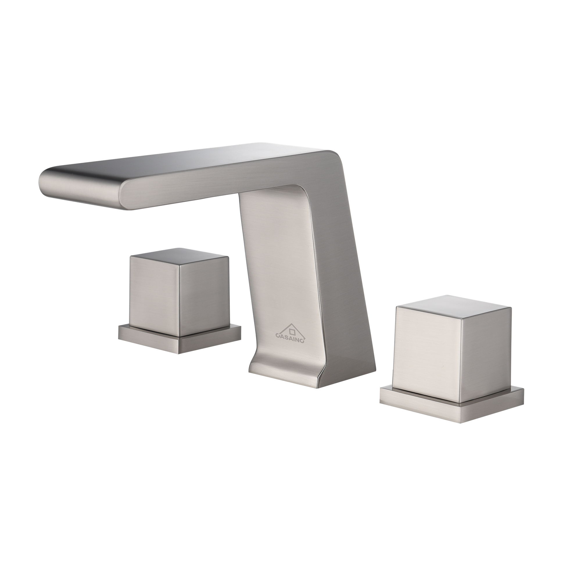 Boyel Living 3-Hole Deck Mounted Bathtub Sink Faucet Dual-Function ...