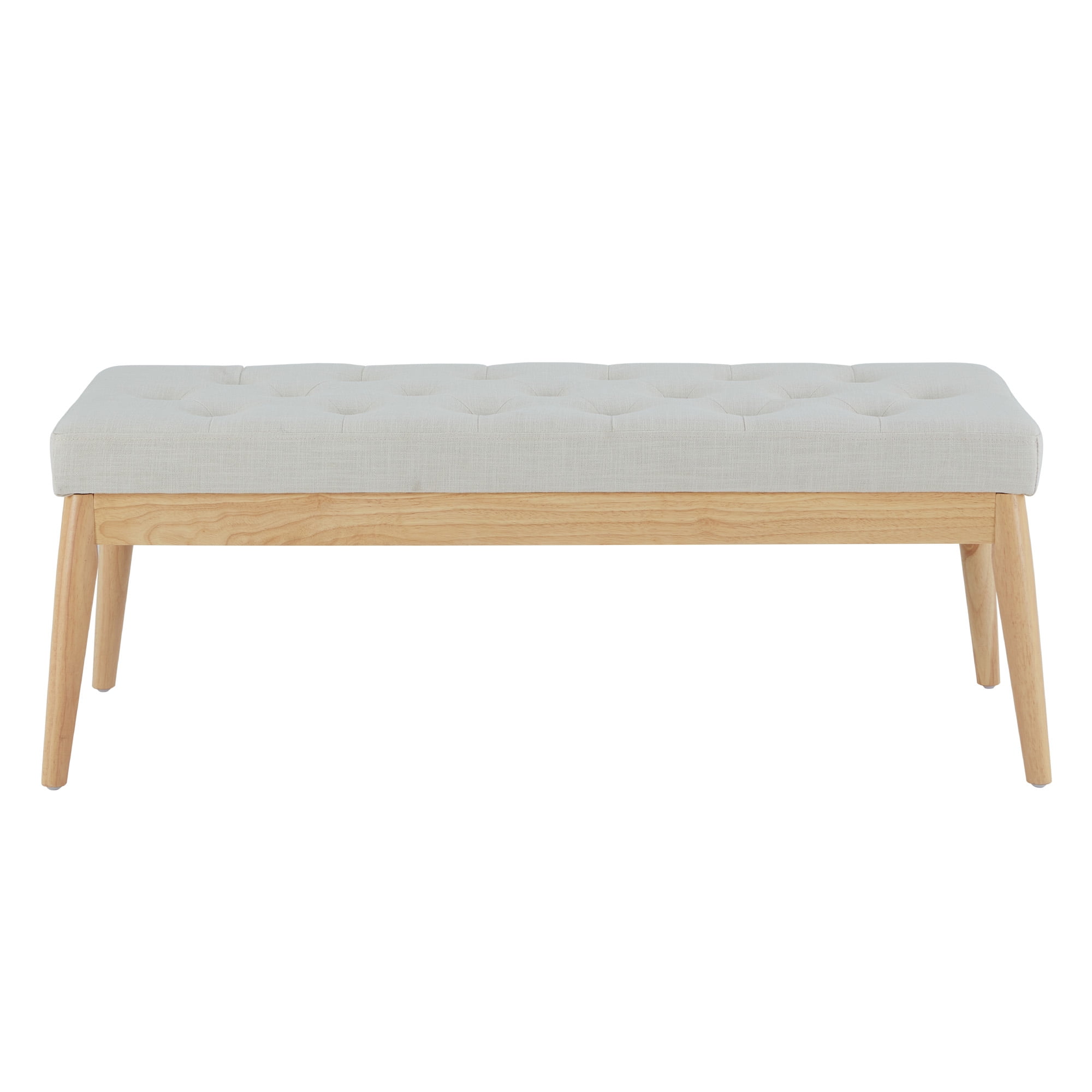 Boyel Living 42" Linen Bedroom Bench, Bed Bench, Indoor Benches for ...