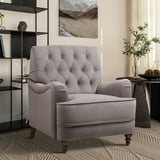Boyel Living Button-Tufted Accent Chair for Living Room or Bedroom with ...