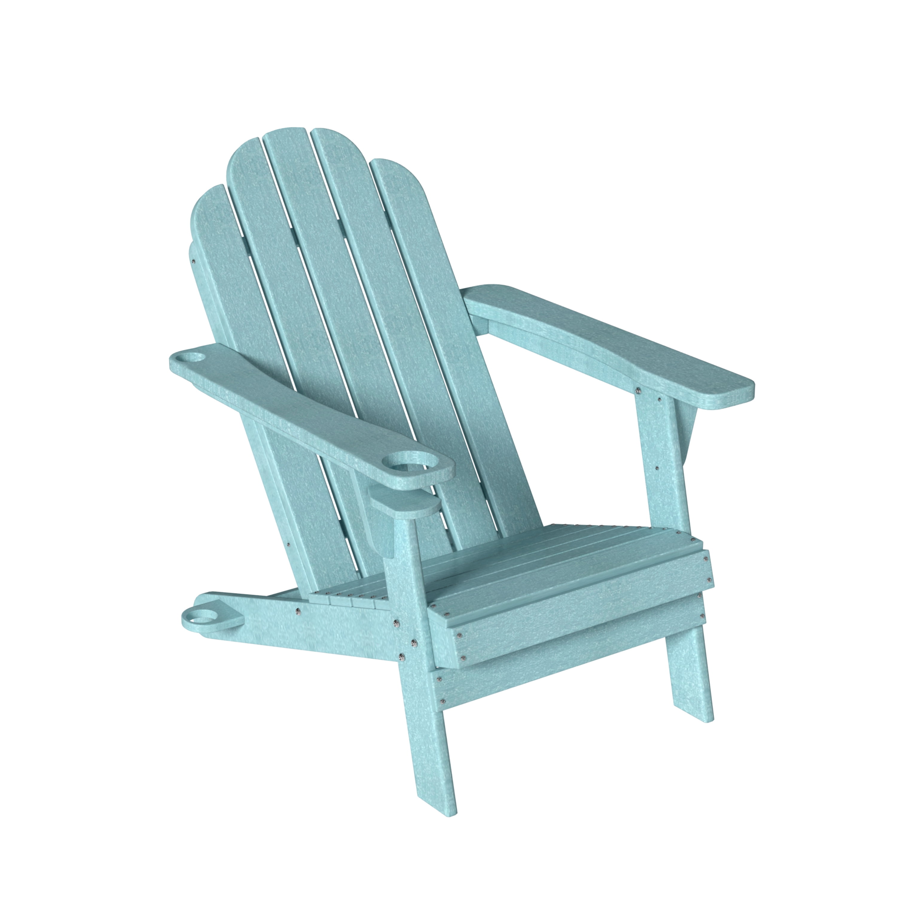 Boyel living Outdoor Adirondack Chair HDPE Classic Frog Chair With ...