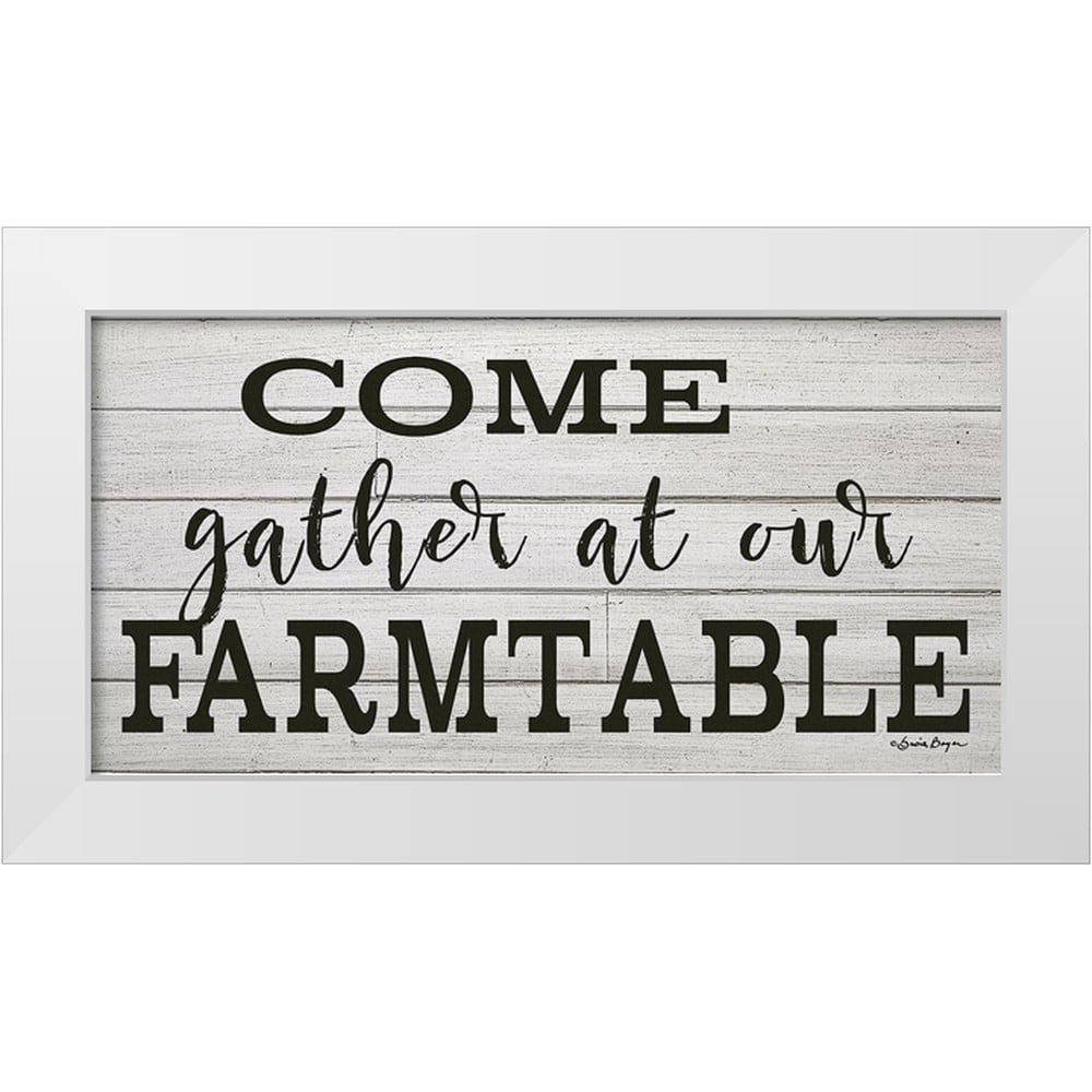 Boyer, Susie 14x9 White Modern Wood Framed Museum Art Print Titled ...