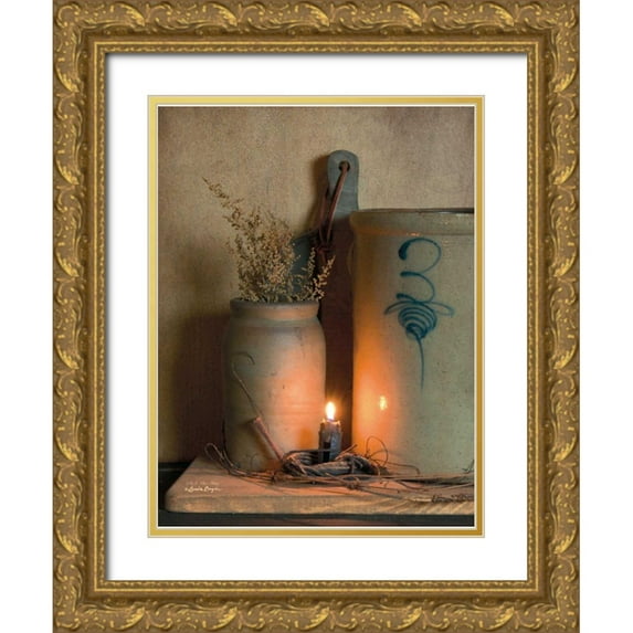 Boyer, Susie 15x18 Gold Ornate Wood Framed with Double Matting Museum ...