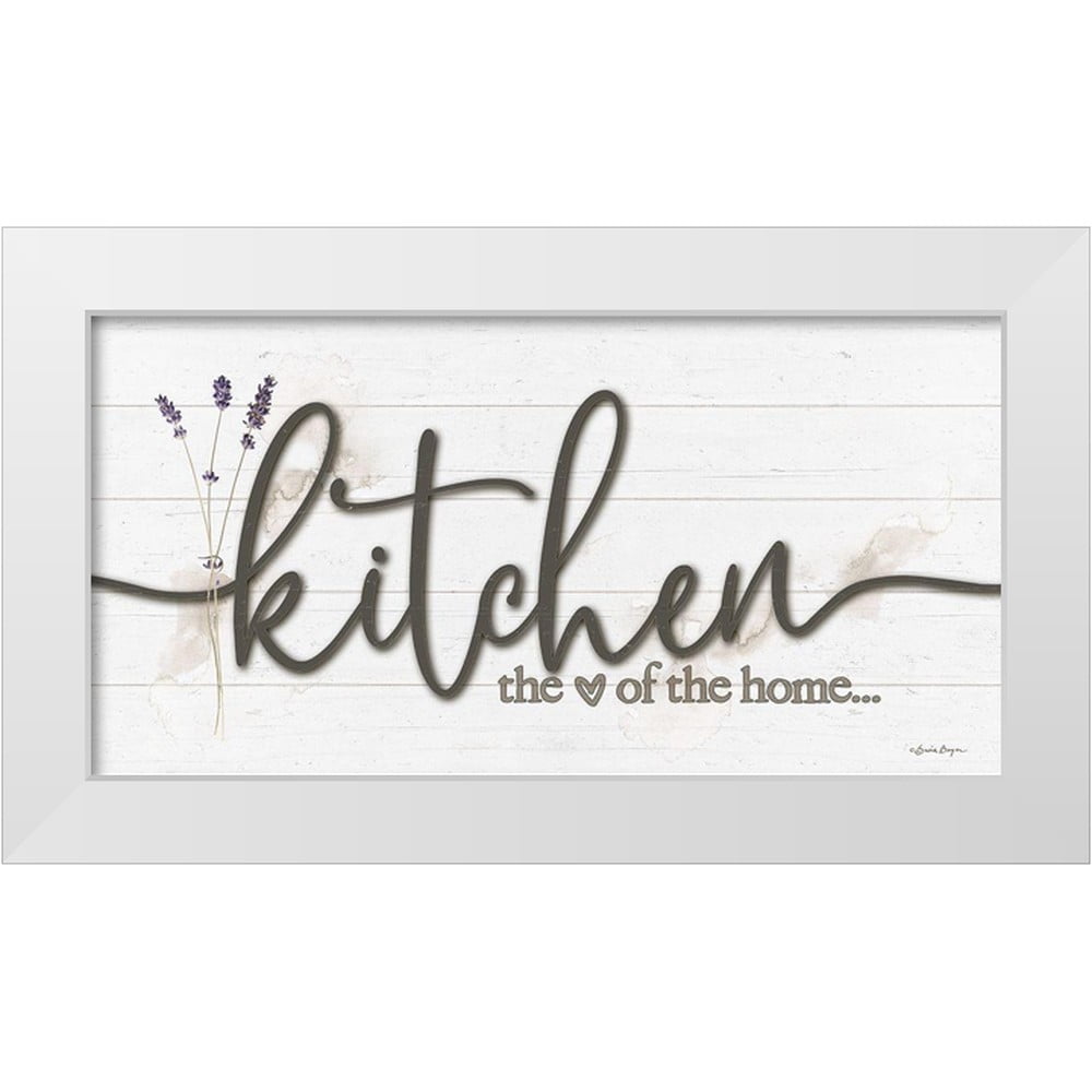 Boyer, Susie 24x14 White Modern Wood Framed Museum Art Print Titled ...