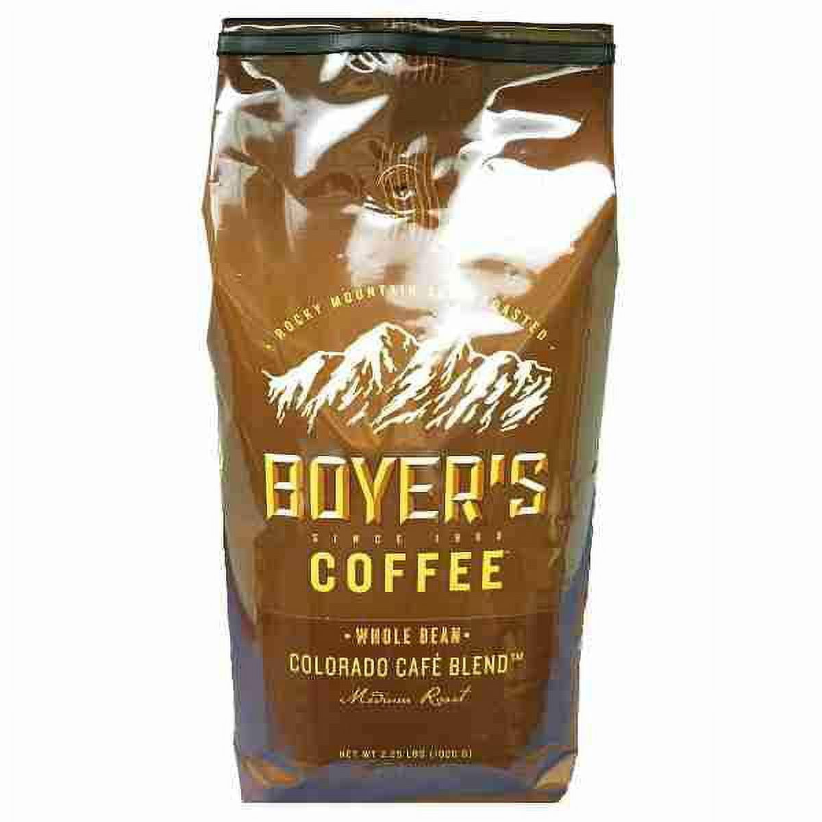 Boyer's Coffee, Whole Bean, Colorado Cafe (2.25 lb - Walmart.com