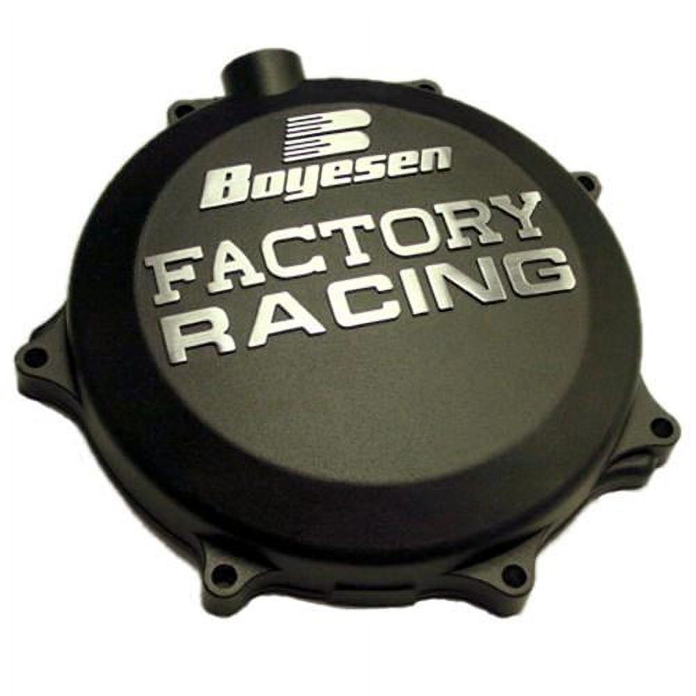 Boyesen CC-18B; Factory Racing Clutch Cover Black - Walmart.com