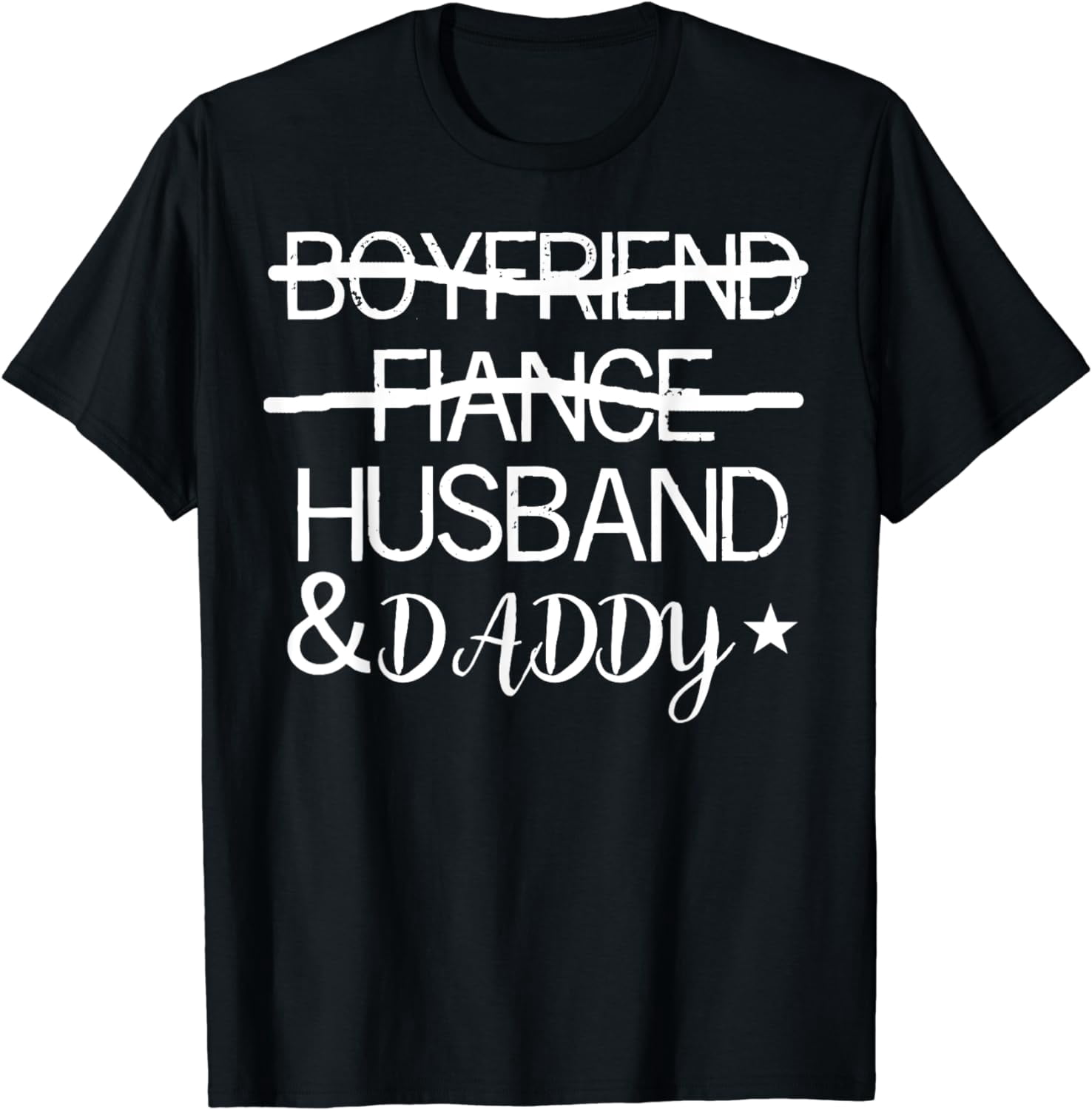 Boyfriend Fiance Husband & Daddy - New Dad Est - Walmart.com