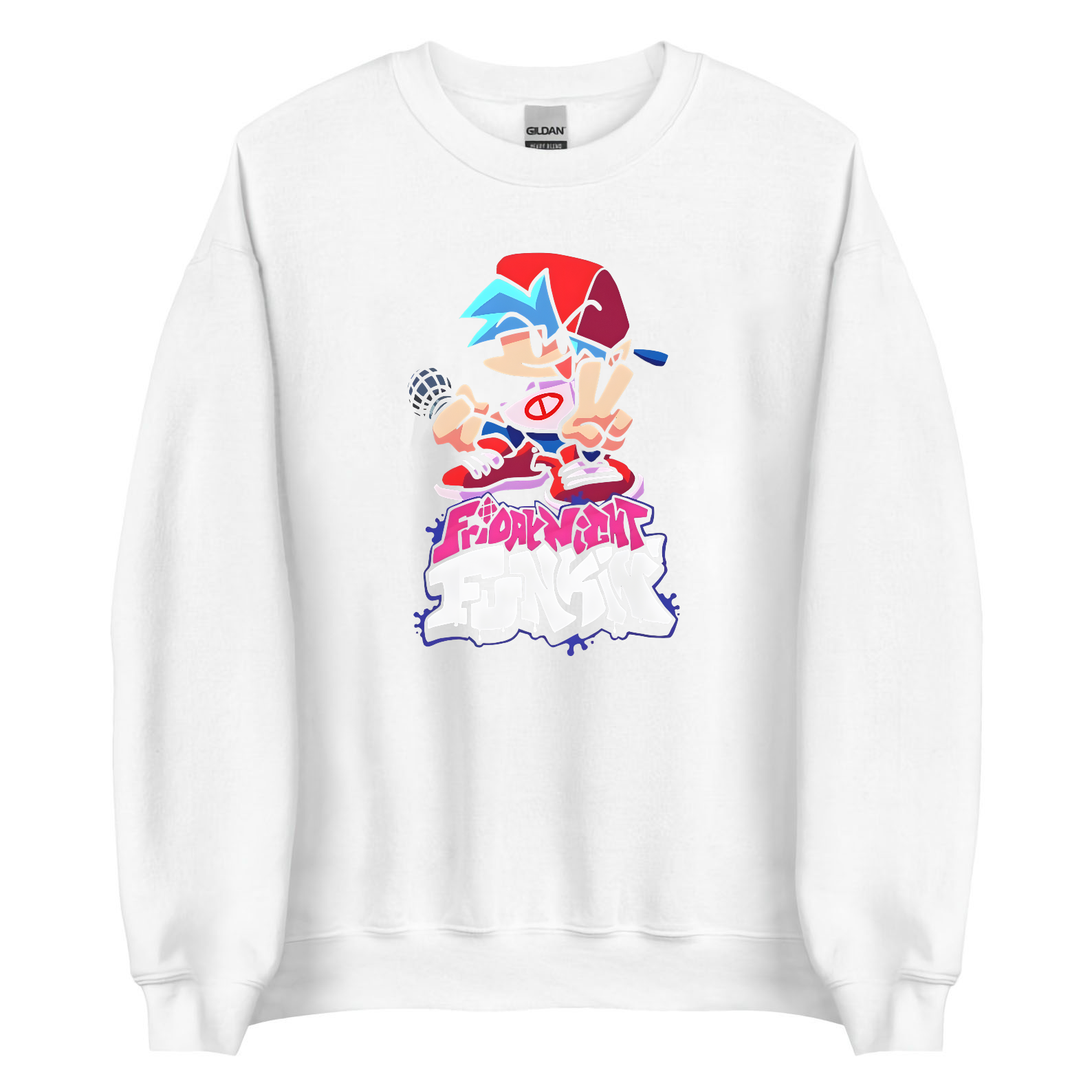 Boyfriend Friday Night Funkin Fnf Unisex Softstyle T-Shirt - Walmart.com