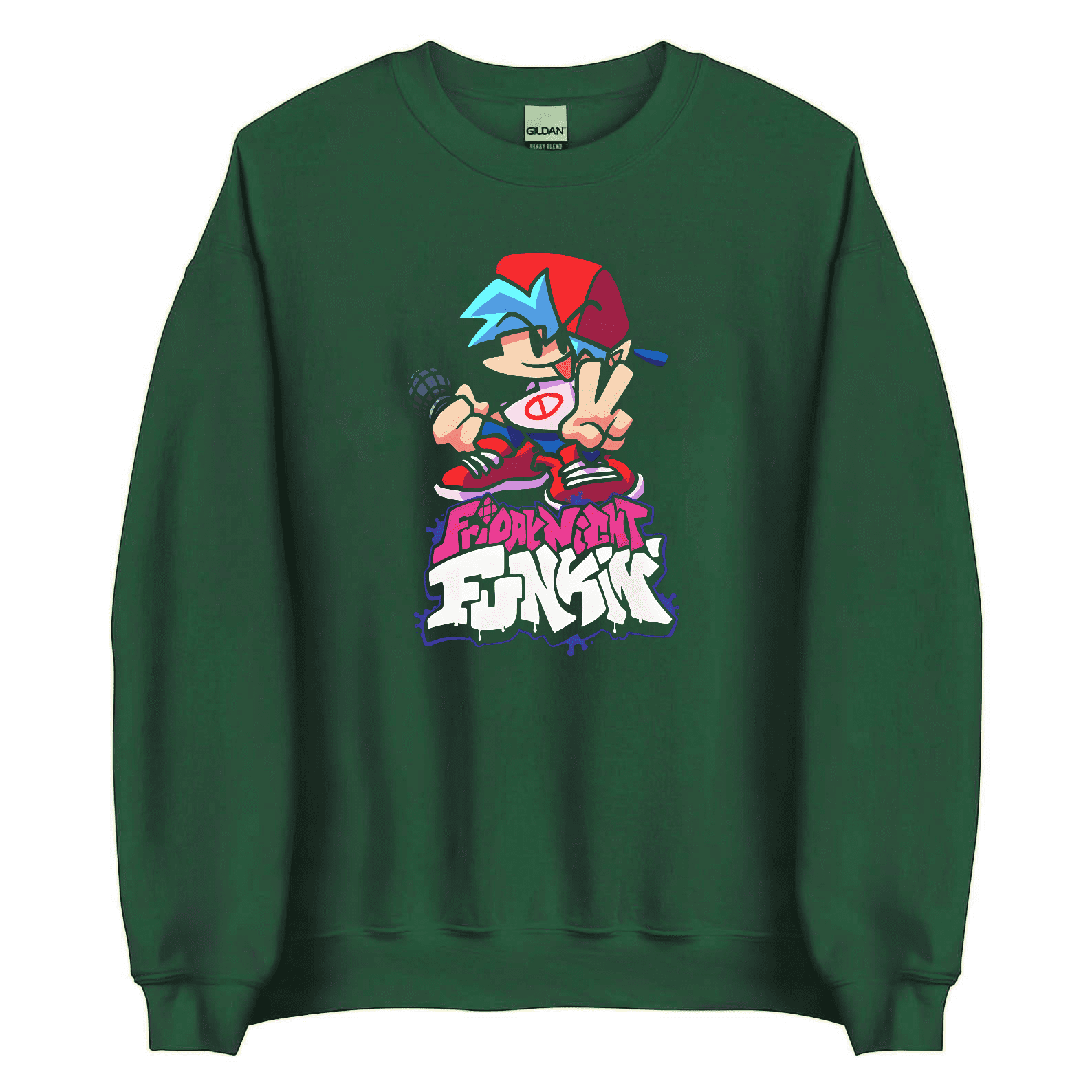 Boyfriend Friday Night Funkin Fnf Unisex Softstyle T-Shirt - Walmart.com