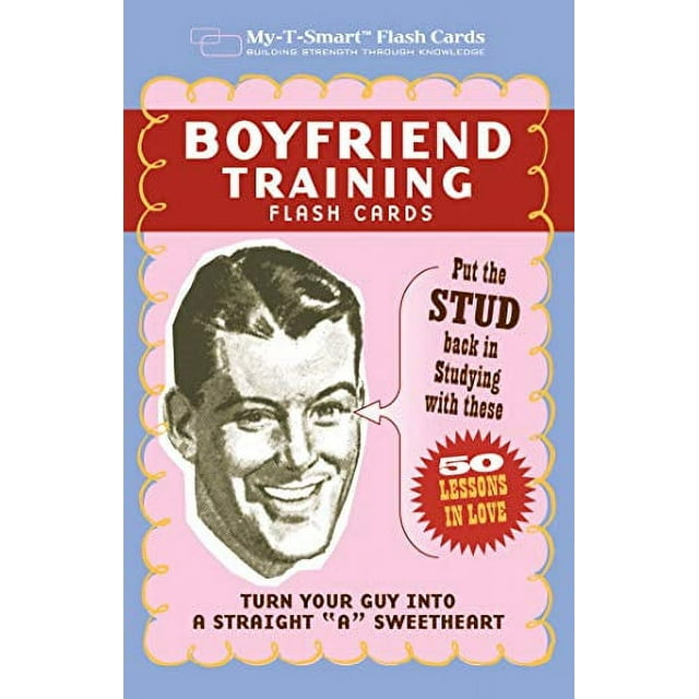 Pre-Owned Boyfriend Training Flash Cards: Put the 'Stud' Back in Studying with These 50 Lessons ...