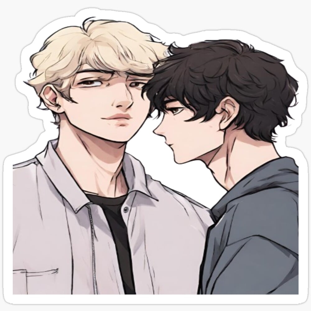 Boyfriends Webtoon Sticker Phone Decal Water Bottle Stickers Car Decals ...