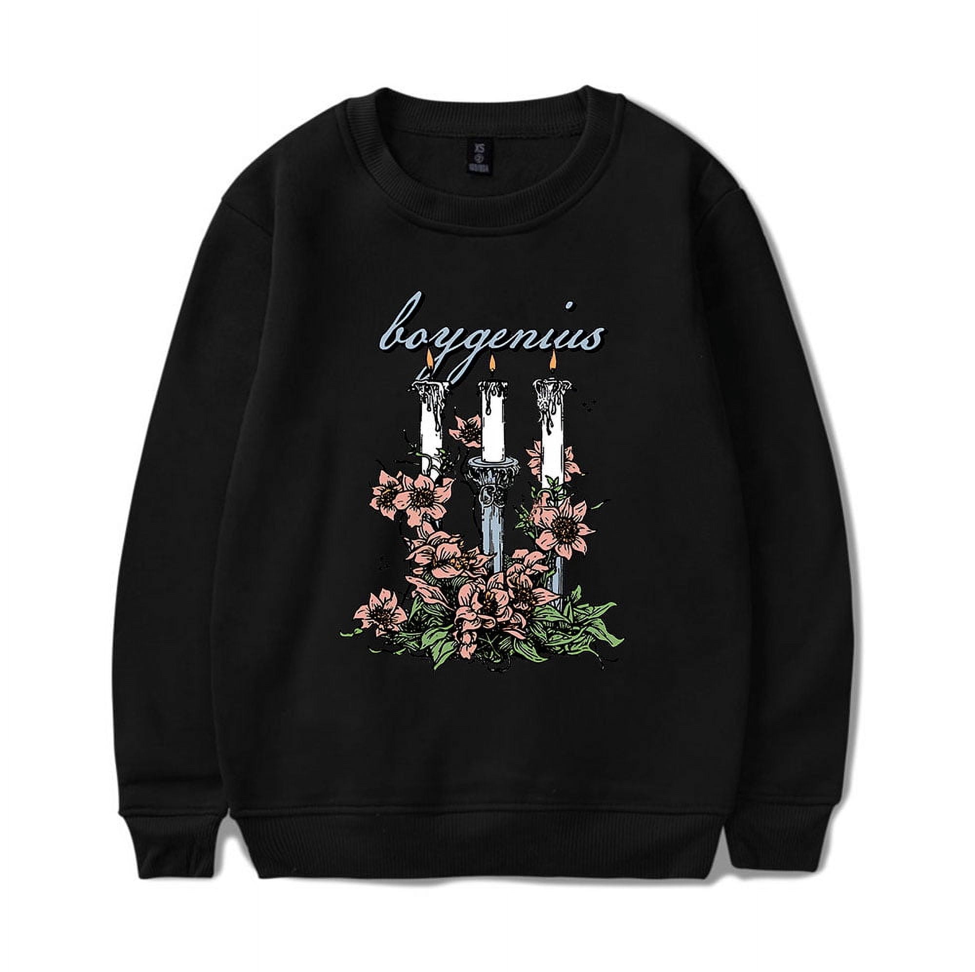 Boygenius Hoodies Boy genius Tour Merch Sweatshirts Candle Hoodie ...