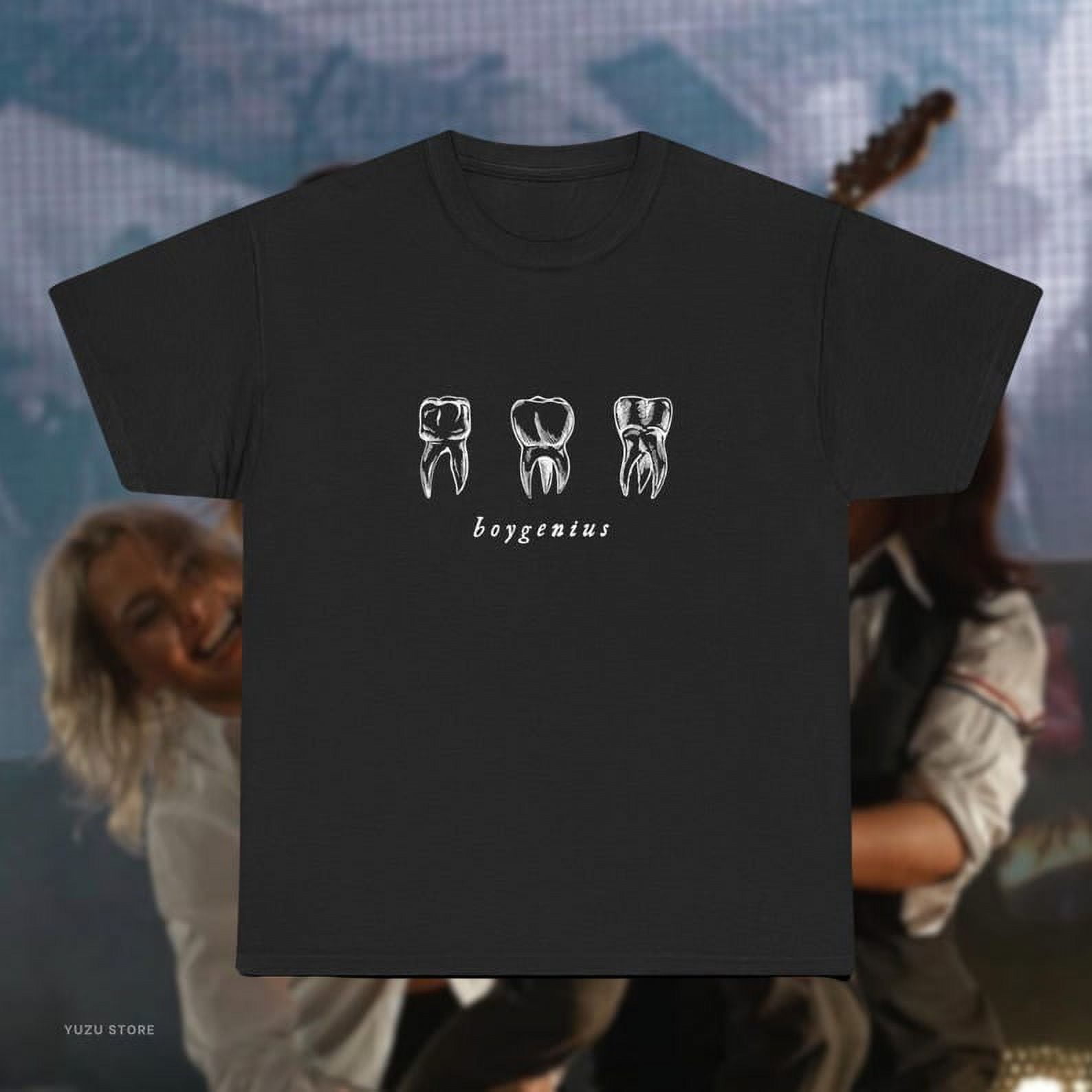 Boygenius Teeth Shirt - Phoebe Bridgers Lucy Dacus Julien Baker Cool About It Merch Tee T-shirt ...