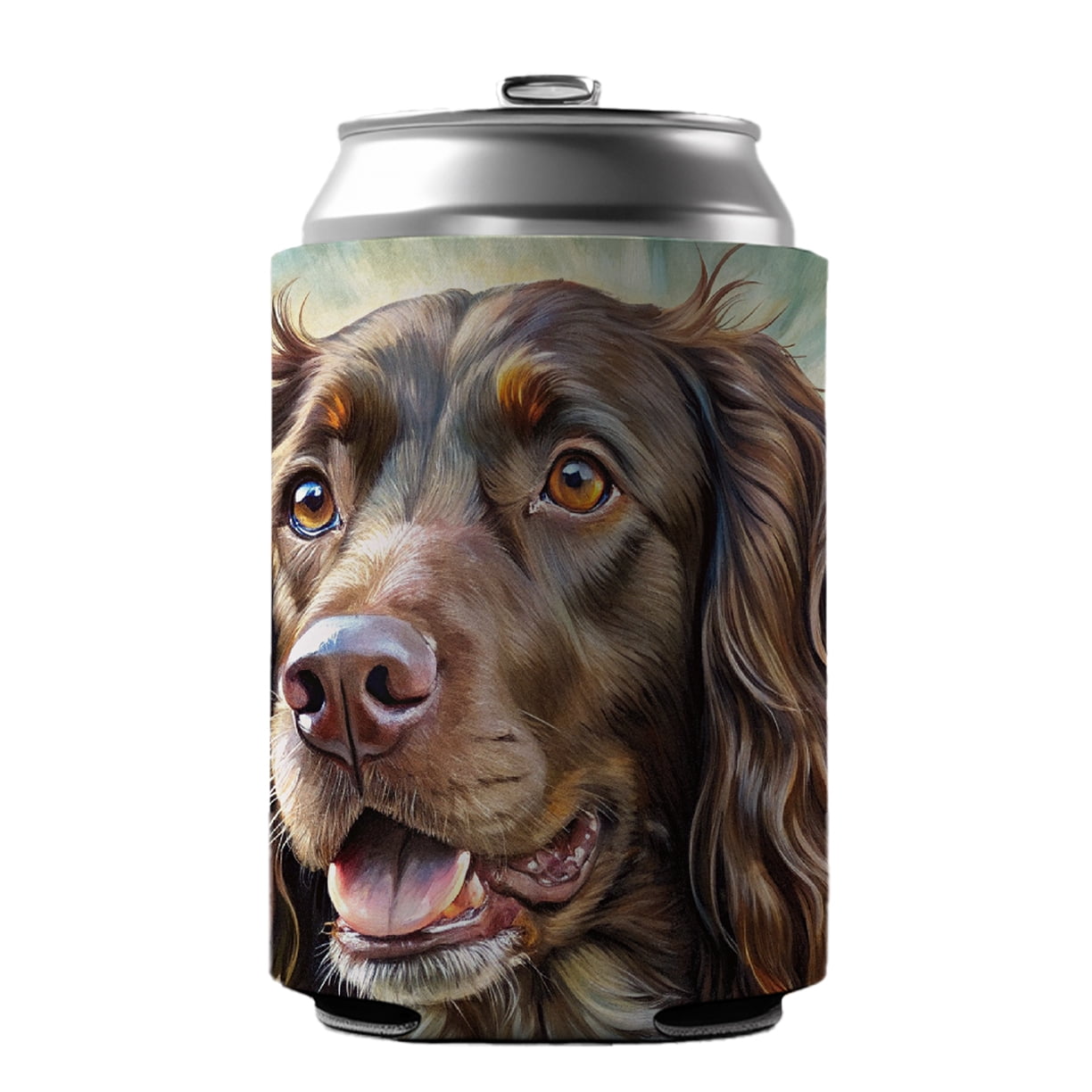 Boykin Spaniel Dog Illustration Drink Beer Soda Insulated Sleeve Holder ...