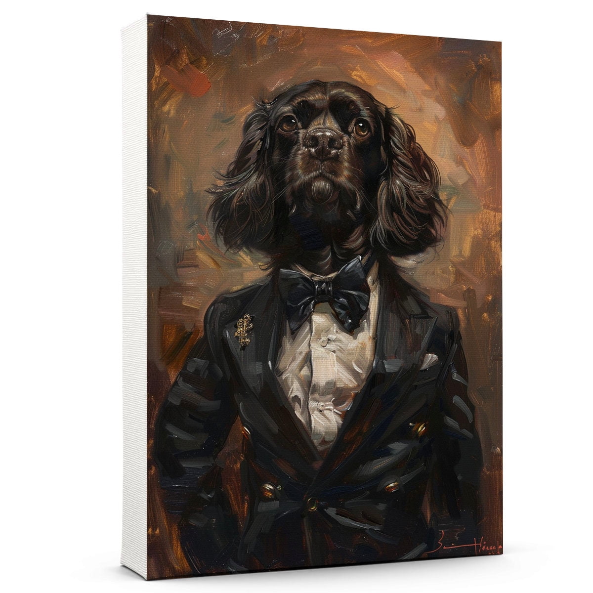 Boykin Spaniel Dog Wall Decor Poster Unframe, Boykin Spaniel Dog Canvas ...