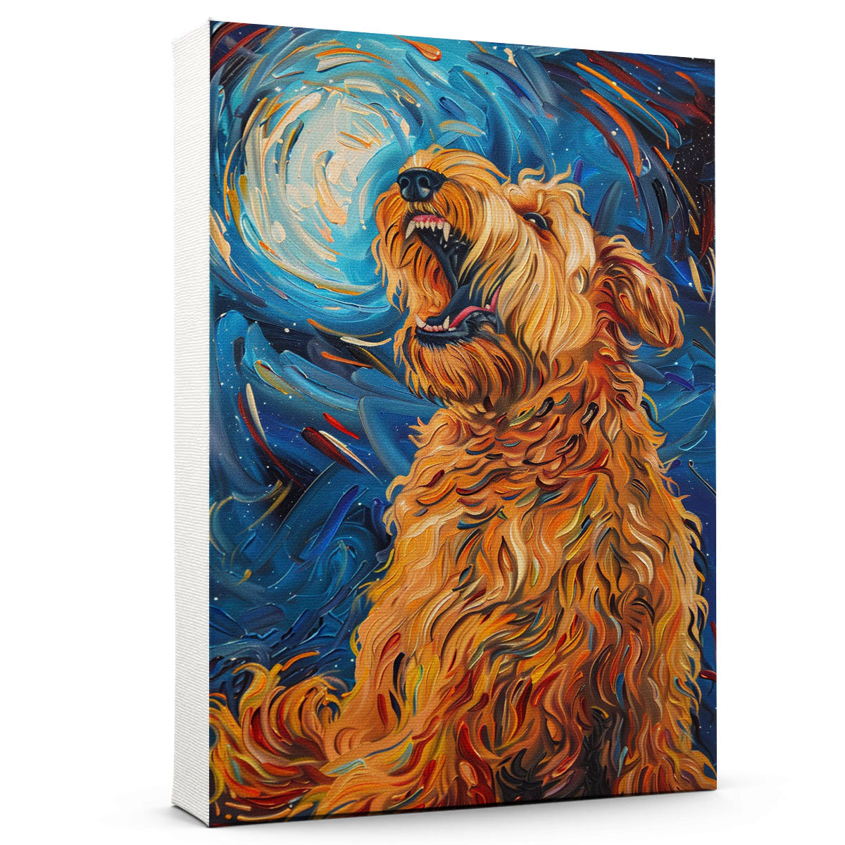 Boykin Spaniel Scream Funny Dog Poster Unframe, Boykin Spaniel Dog ...