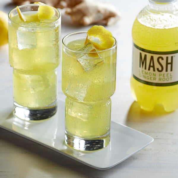 Boylan Bottling Co. Mash Lemon Peel Ginger Root Sparkling Fruit ...