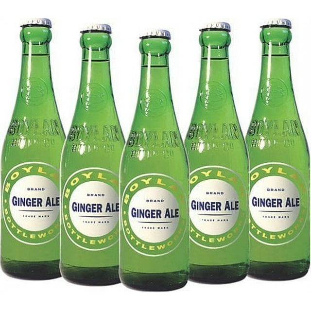 Boylan Ginger Ale Soda, Crisp & Refreshing Cold Drink, 12 Ounce (Pack ...