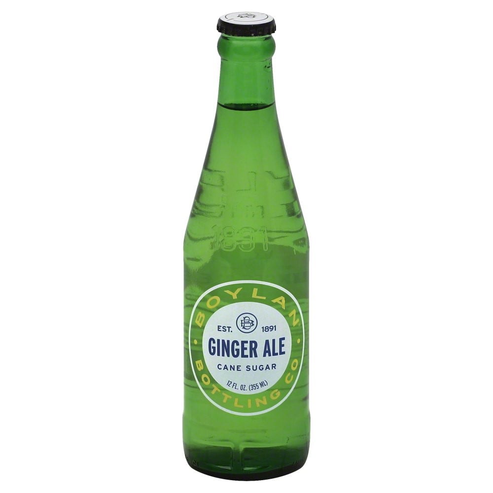 Boylan Bottleworks Ginger Ale Soda, Crisp, Dry & Refreshing, 12 Fl Oz ...