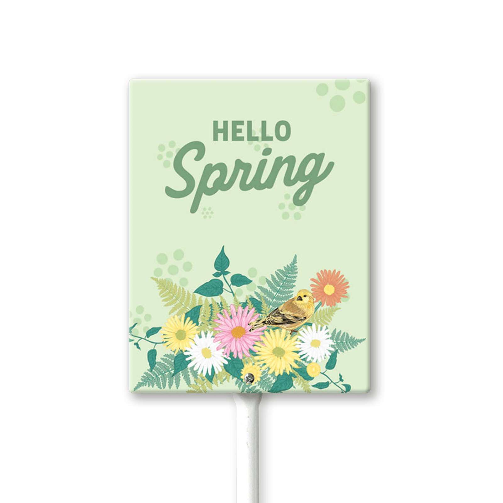 Boylee Hello Spring Yard Sign Happy Easter Yard Sign Outdoor Decoration ...