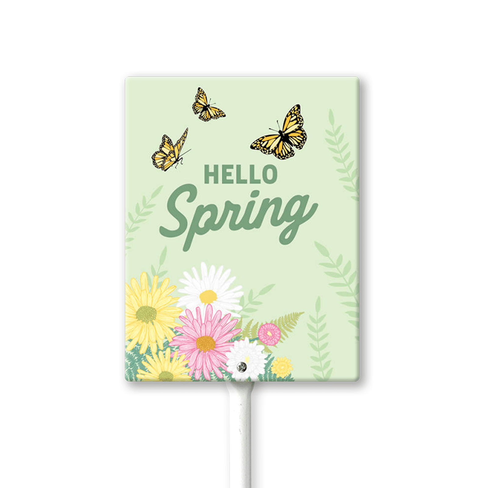 Boylee Hello Spring Yard Sign Happy Easter Yard Sign Outdoor Decoration ...