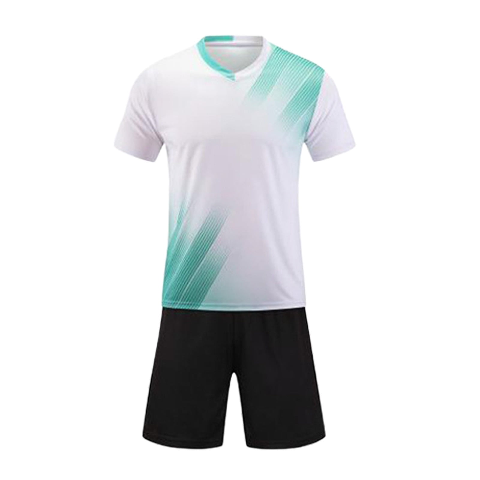 Boys 2 Piece Sets Soccer Jerseys Training Tees And Shorts for Sports ...