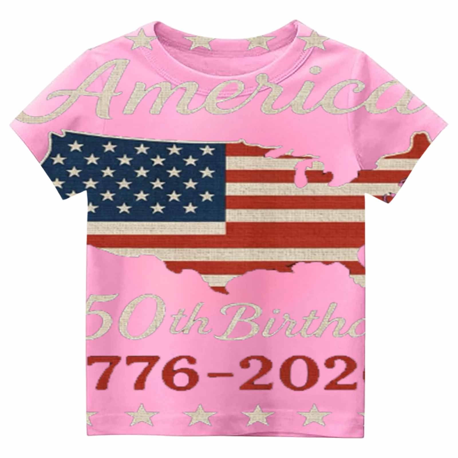 Boys 250th anniversary usa shirt Short Sleeve Top For Everyday Play ...