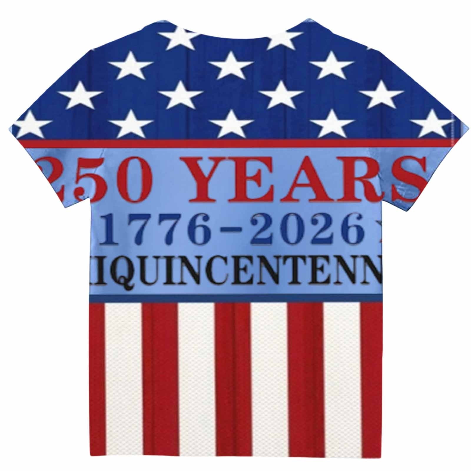 Boys 250th anniversary usa shirtShort Sleeve Casual T Shirts For Kids ...