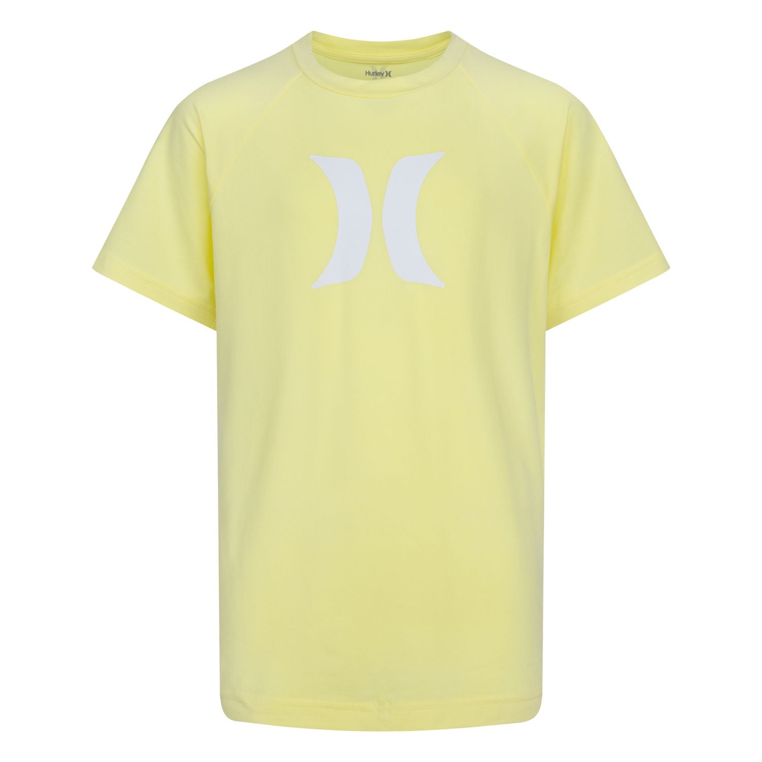 Boys 4-20 Hurley Icon H20-Dri UPF 50 Top Color: Light Yellow Size: 18 ...