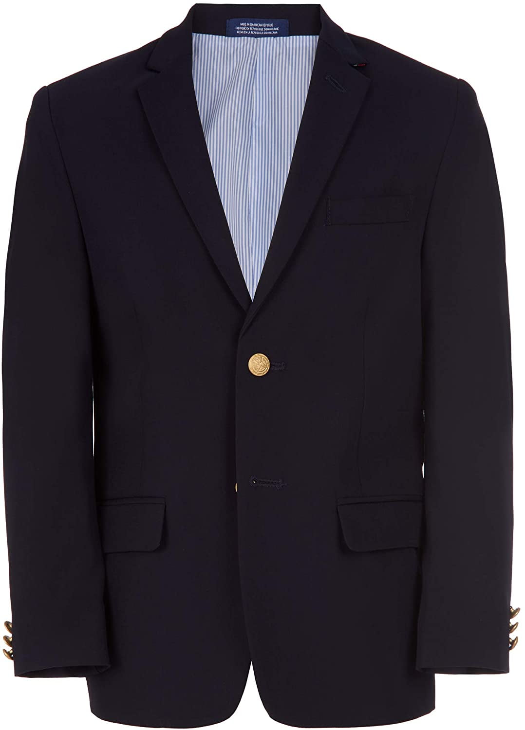 Boys 4-20 & Husky IZOD Brass-Button Blazer Color: Blue Indigo Size: 10 ...