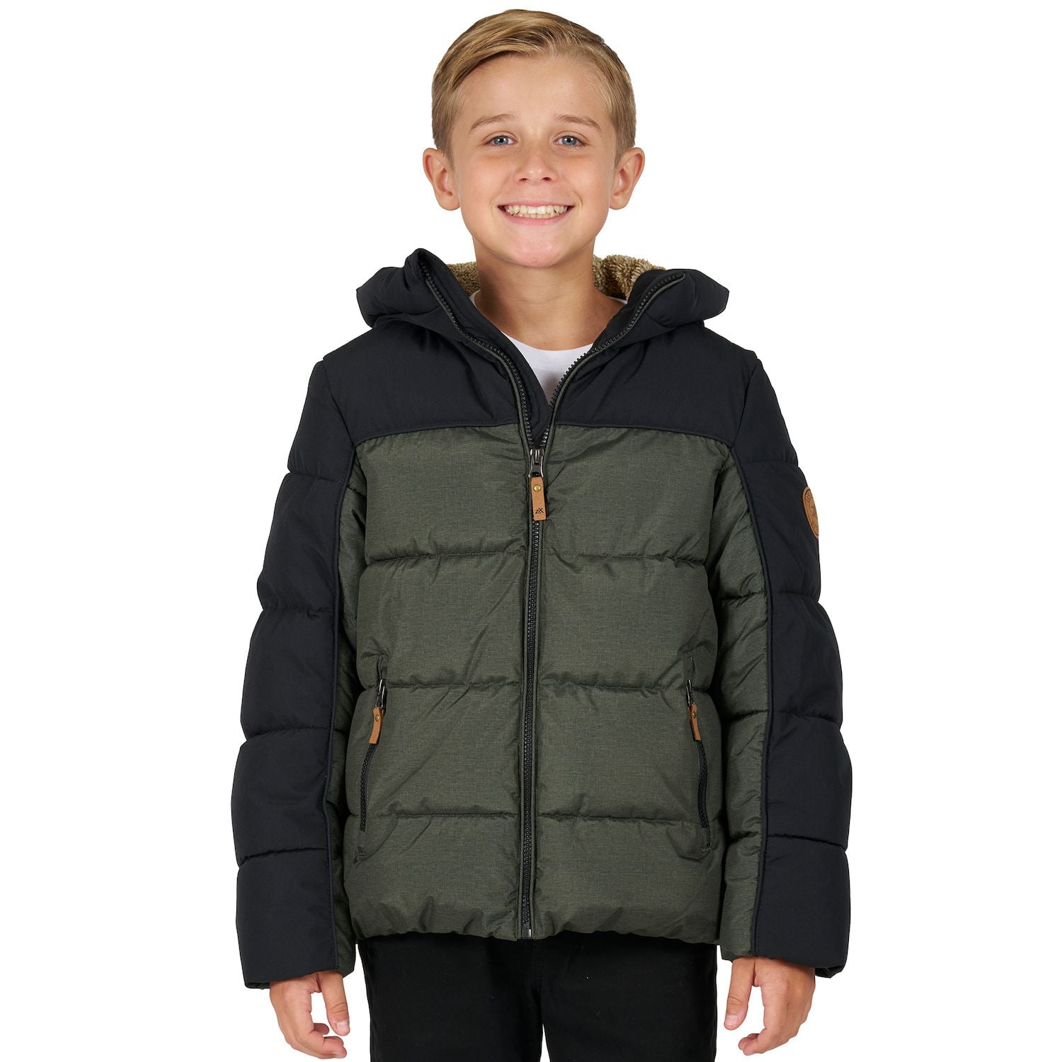 Boys 4-20 ZeroXposur Avalanche Fleece Lined Hooded Puffer Jacket Color ...