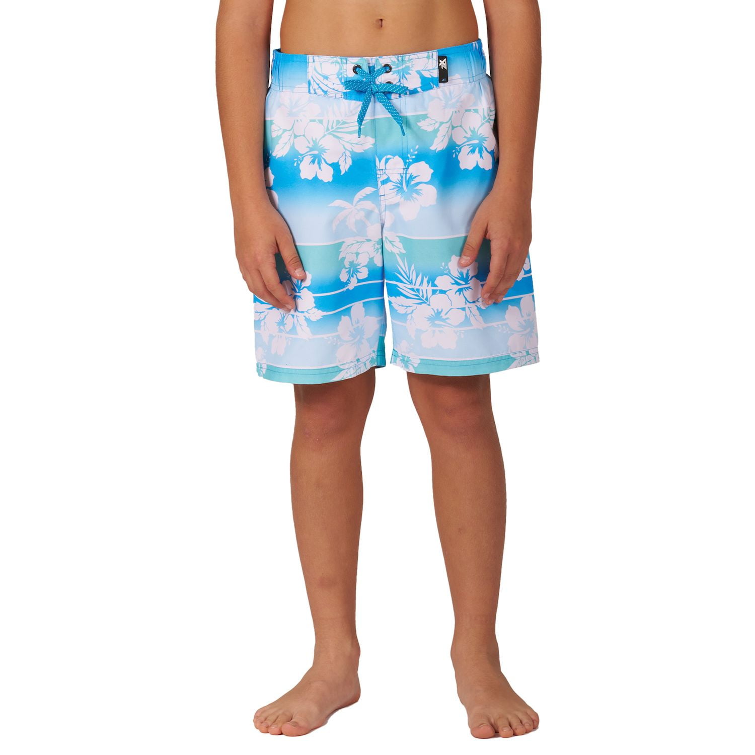 Boys 4-20 ZeroXposur Surfer Swim Trunks Color: Bluefish Size: 8 ...
