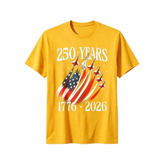 Boys 4th of July Graphic Tops Patriotic 250th Anniversary Girls ...