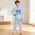 Boys "67" All-Over Print Pajama Set – Cozy Soft Nightwear for Bedtime ...