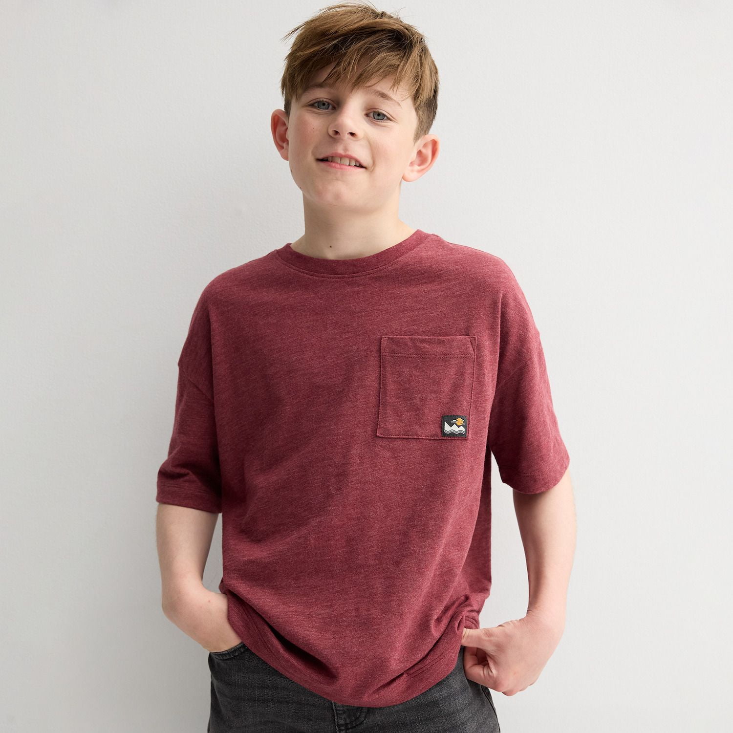 Boys 8-20 Sonoma Goods For Life® Relaxed Fit Pocket Tee in Regular ...