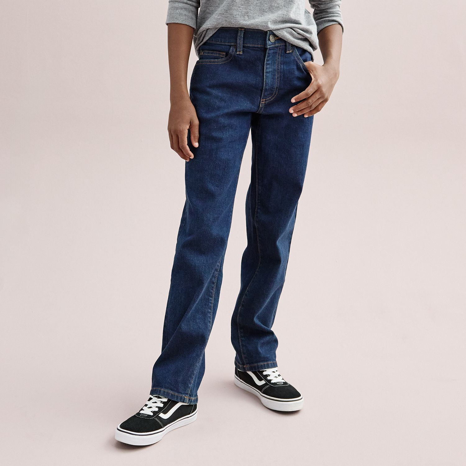 Boys 8-20 Sonoma Goods For Life® Straight-Fit Flexwear Denim Jeans in ...