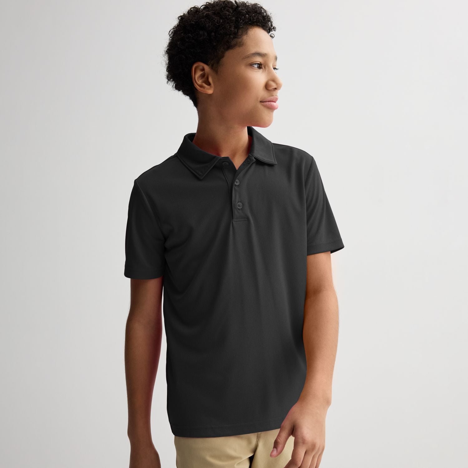 Boys 8-20 Tek Gear® Dry Tek Polo in Regular & Husky Color: Mineral ...