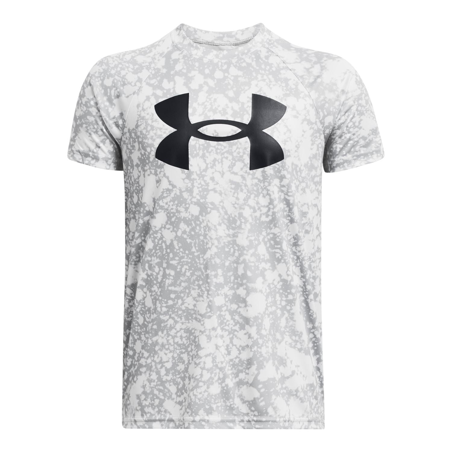 Boys 8-20 Under Armour Printed Tech Tee Color: Mod Gry Size: X LARGE ...