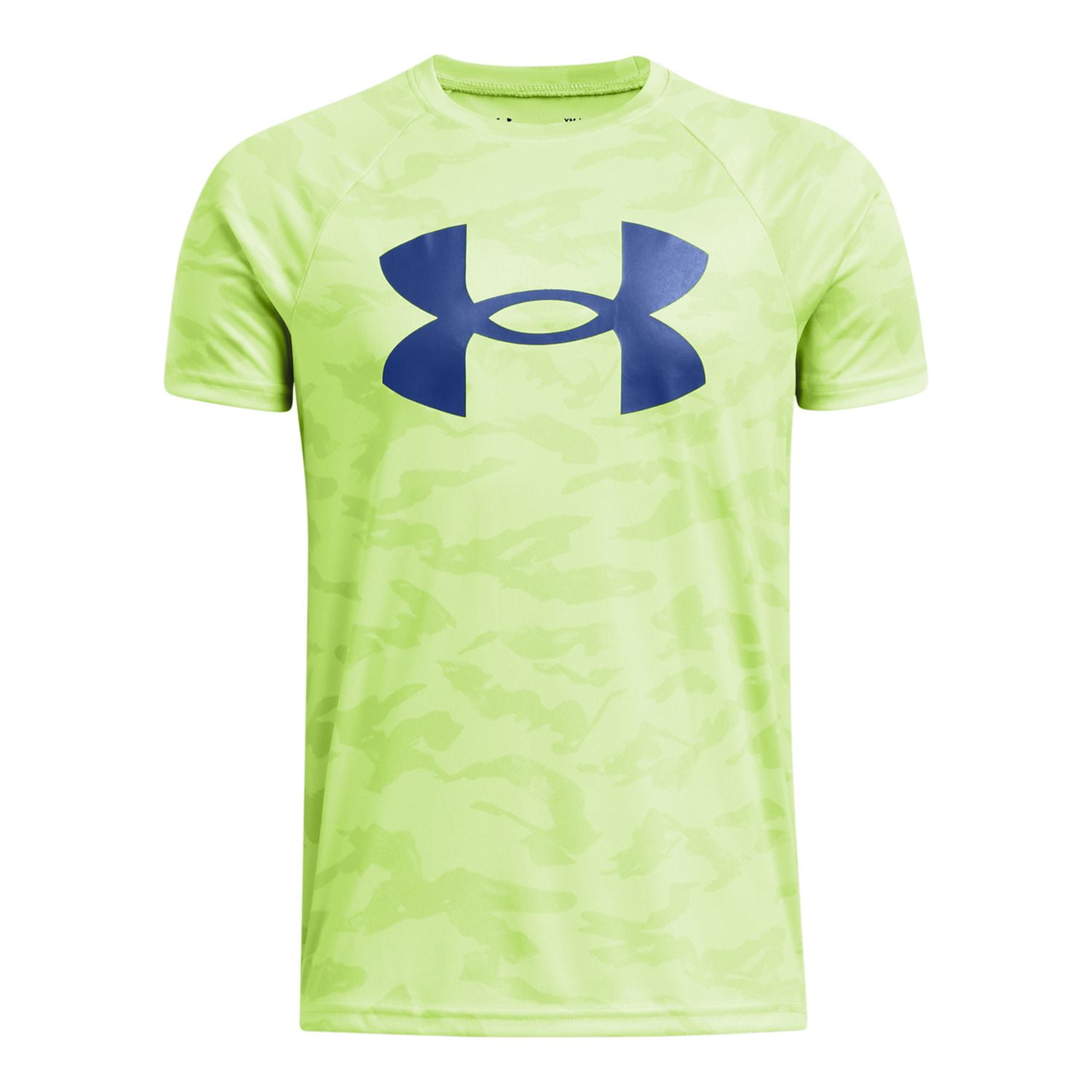 Boys 8-20 Under Armour Printed Tech Tee Color: Morph Green Size: SMALL ...