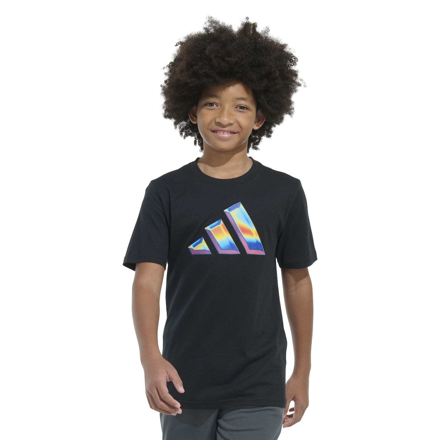 Boys 8-20 adidas Heat Map Logo T-Shirt Color: Black Size: SMALL ...