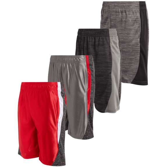 Mad Game Boys' Athletic Mesh Shorts, Breathable Quick-Dry, Multipack ...