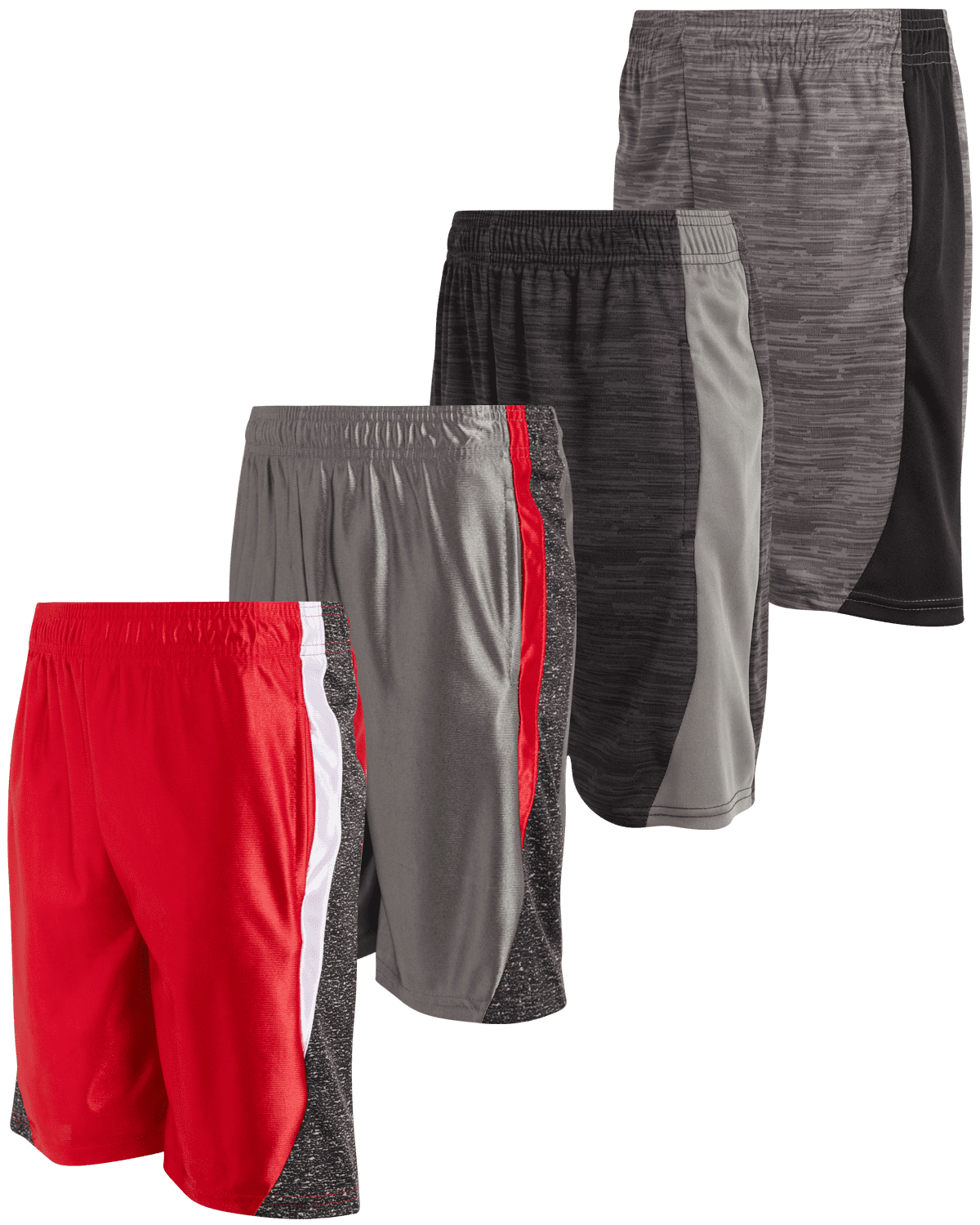 Mad Game Boys' Athletic Mesh Shorts, Breathable Quick-Dry, Multipack ...
