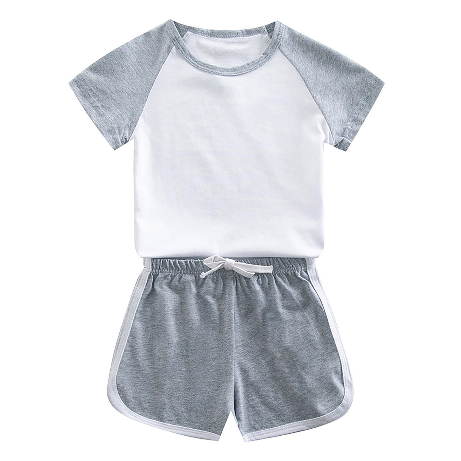 Boys' Active Shorts Set Casual Quick Drying Clothes T Shirts ...