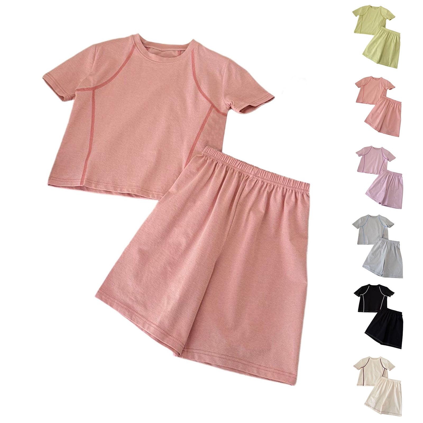 Boys Active Wear Sets Quick Dry Short Sleeve T-Shirt and Boys Soccer ...