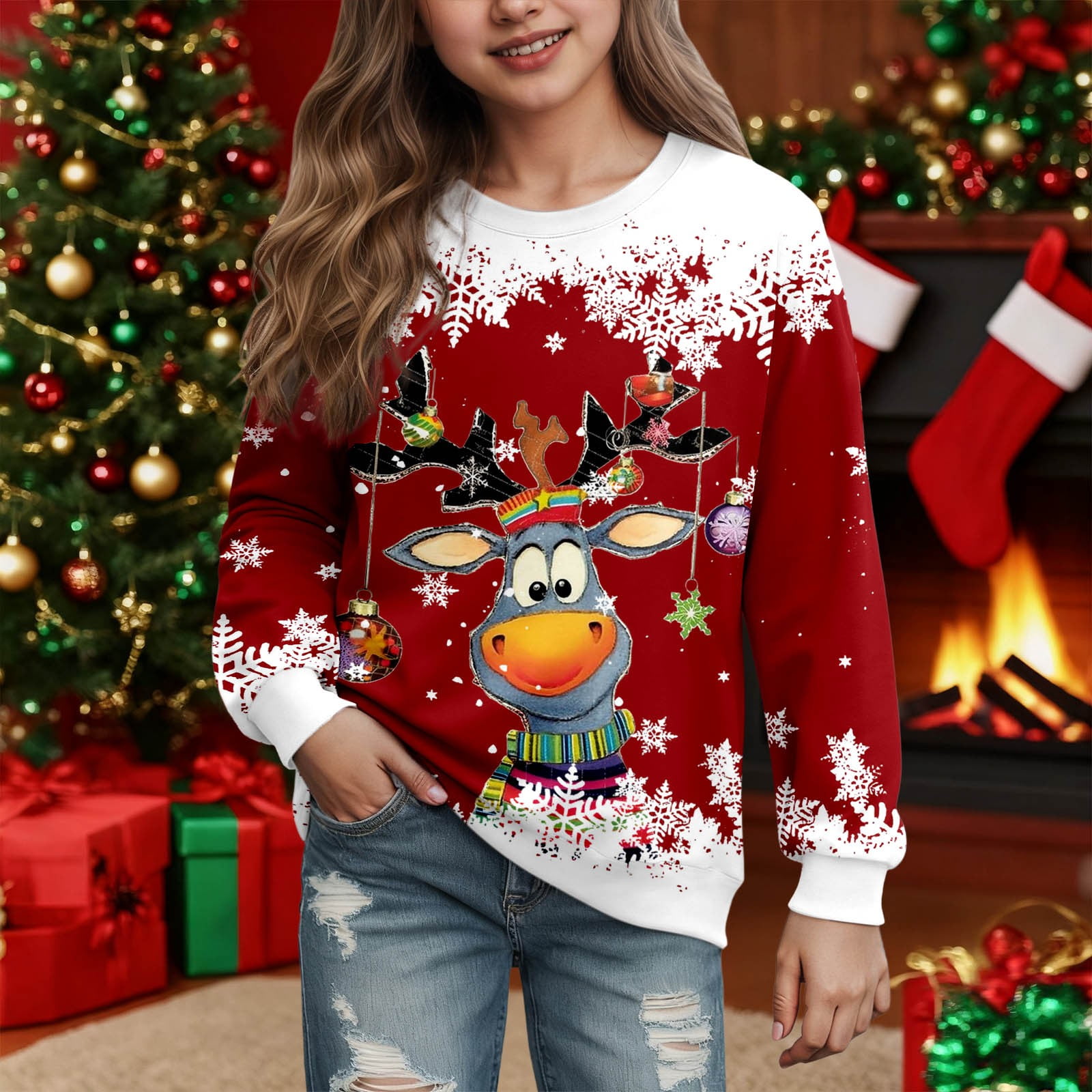 Boys And Girls Casual Pullover Sweater For Kids Cozy And Stylish For ...