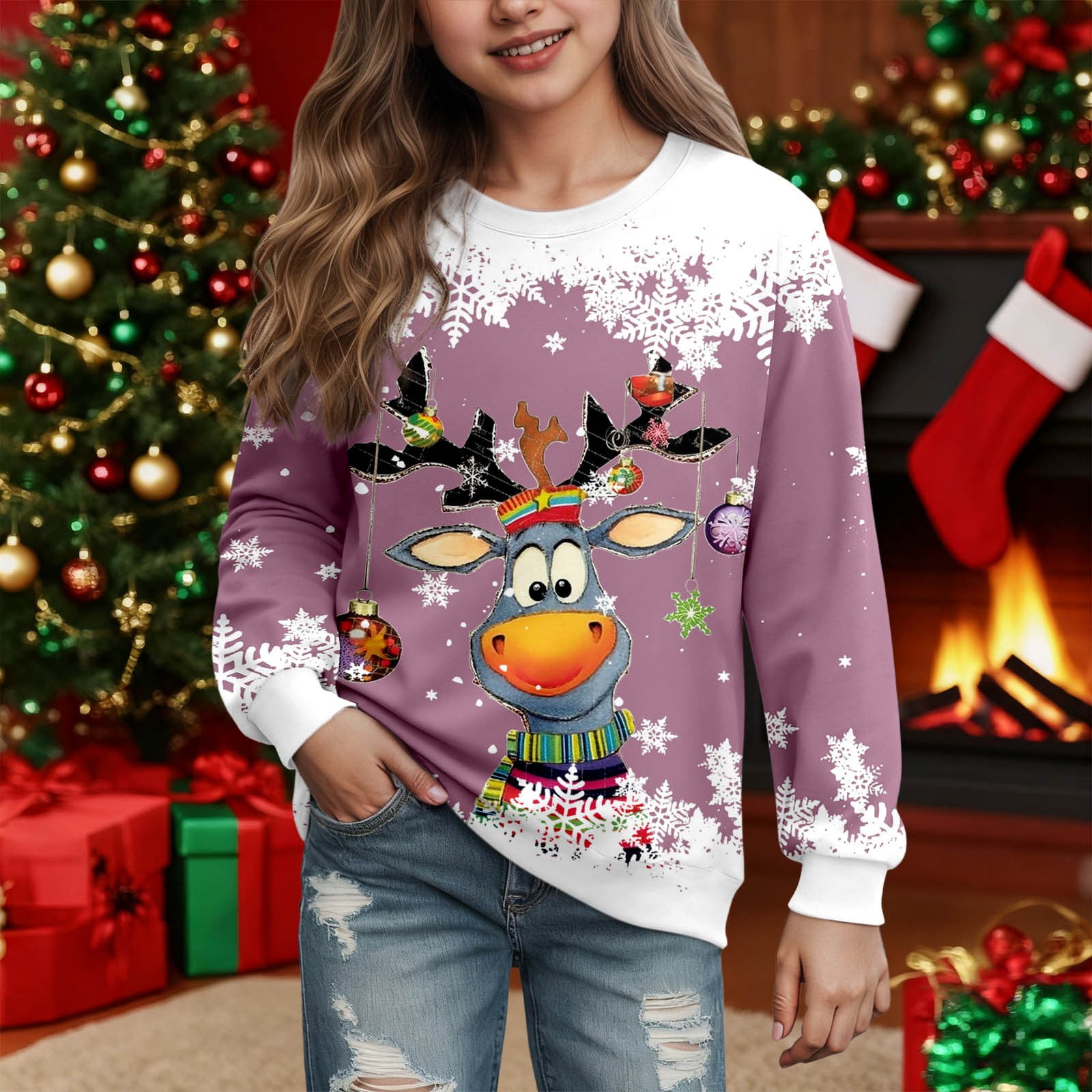 Boys And Girls Casual Pullover Sweater For Kids Cozy And Stylish For ...