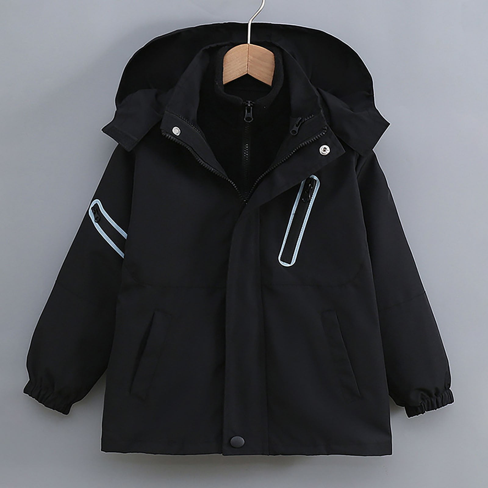Boys' And Girls' Windbreaker Jacket Winter Version Children's Windproof ...