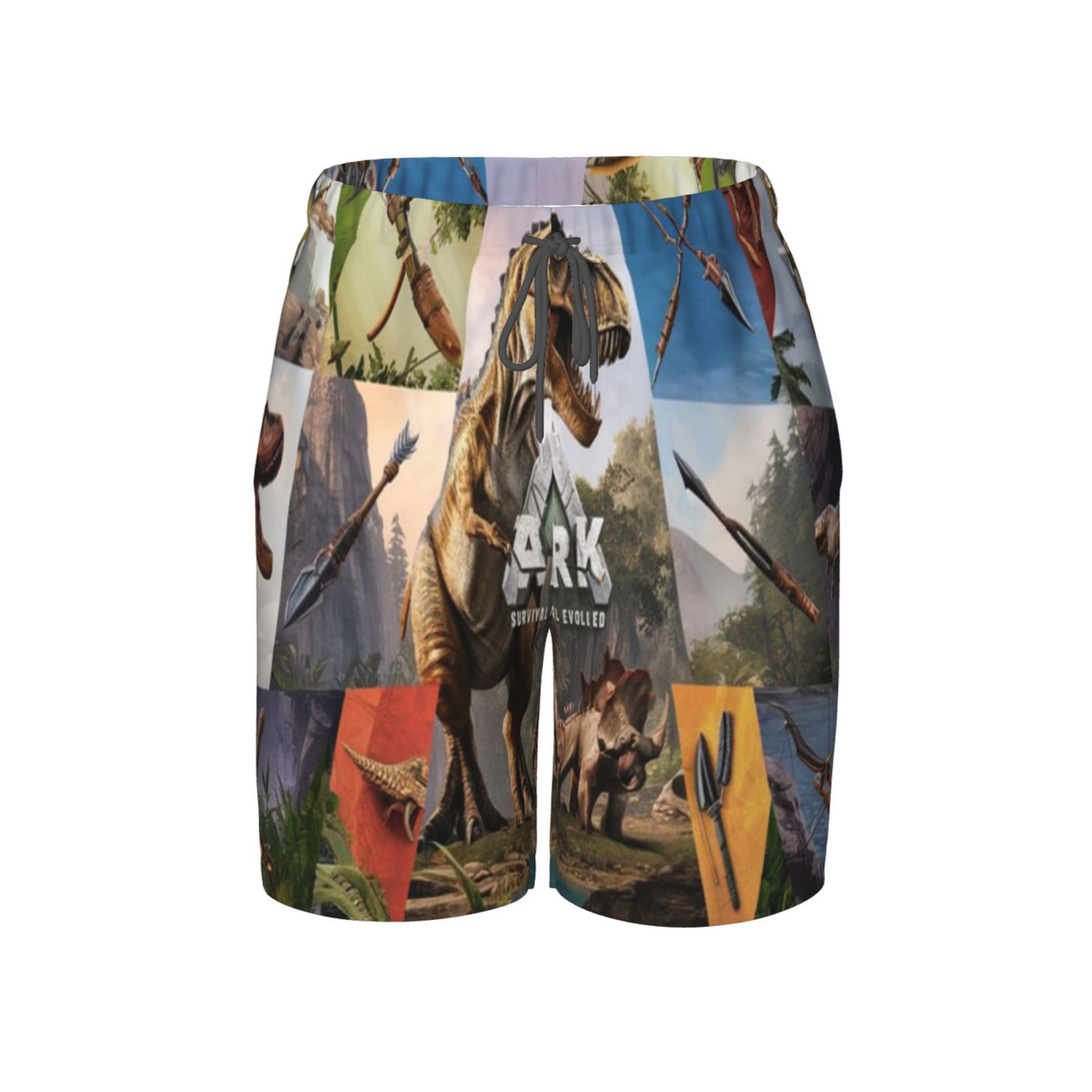 Boys Ark Survival Swim Trunks Mesh Liner Swim Shorts Quick Dry Bathing ...