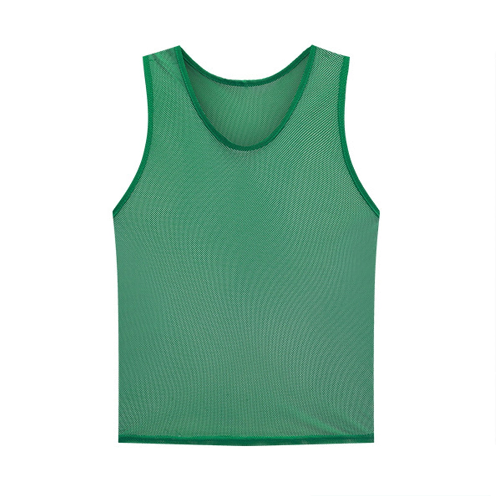 Boys Athletic Mesh Vest Top Solid Color Sleeveless Design for Sports ...